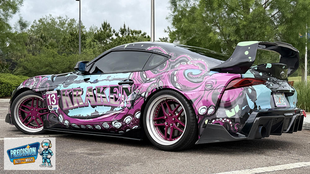 Longwood car wraps near me - PrecisionAutoWraps.com